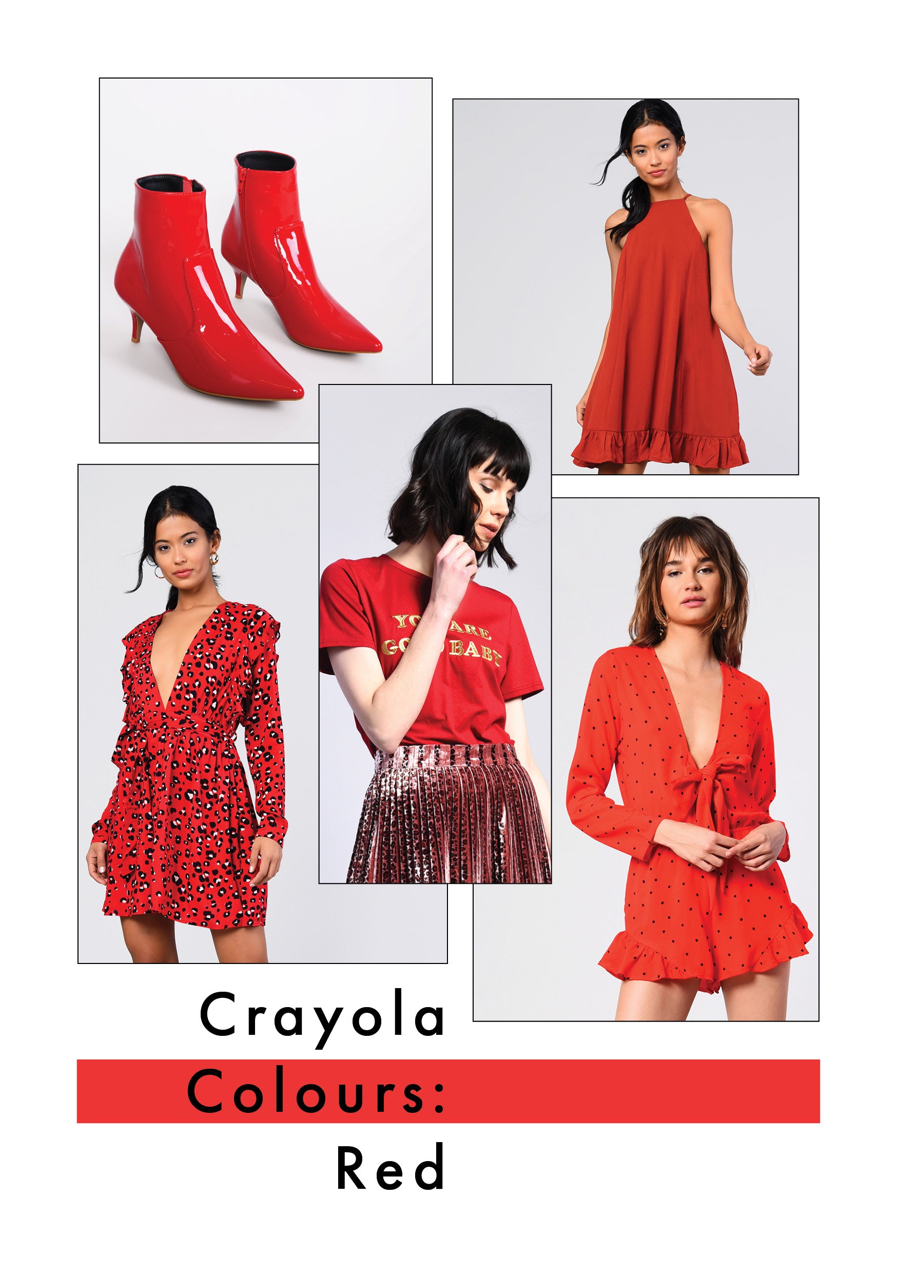 CRAYOLA COLOUR: RED - Glamorous